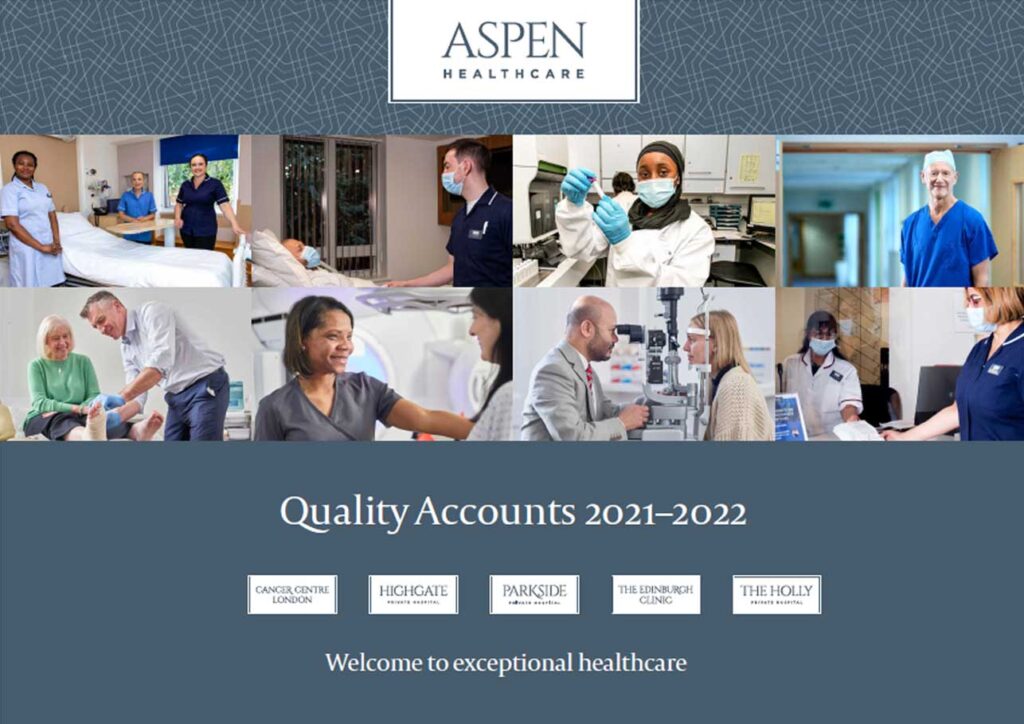 Quality Accounts - Aspen Healthcare